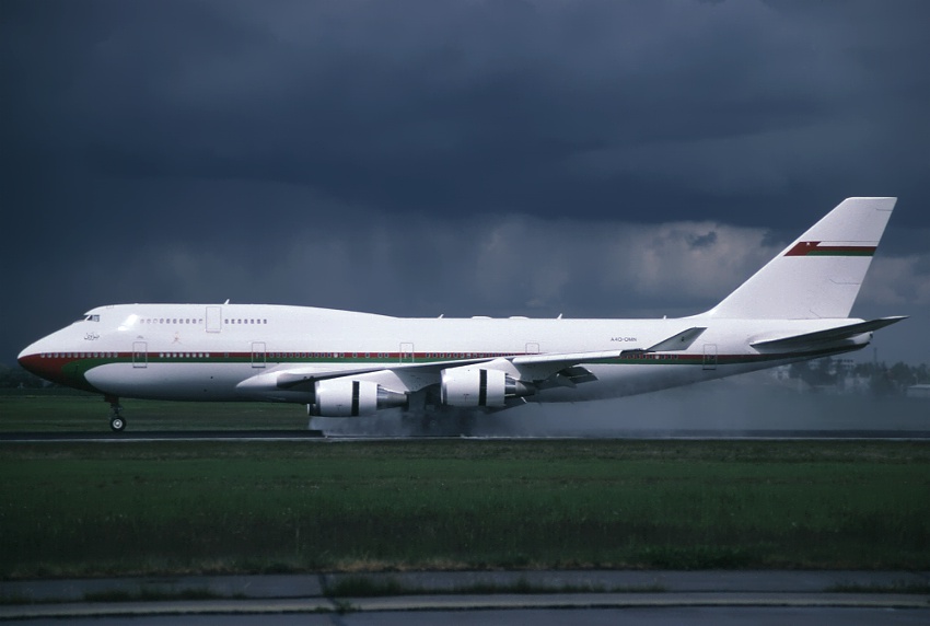 Oman Gvmt. B747-400 A40-OMN