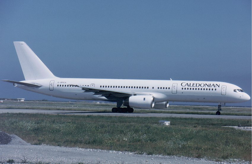 Caledonian Airways B757-200 G-BPEA