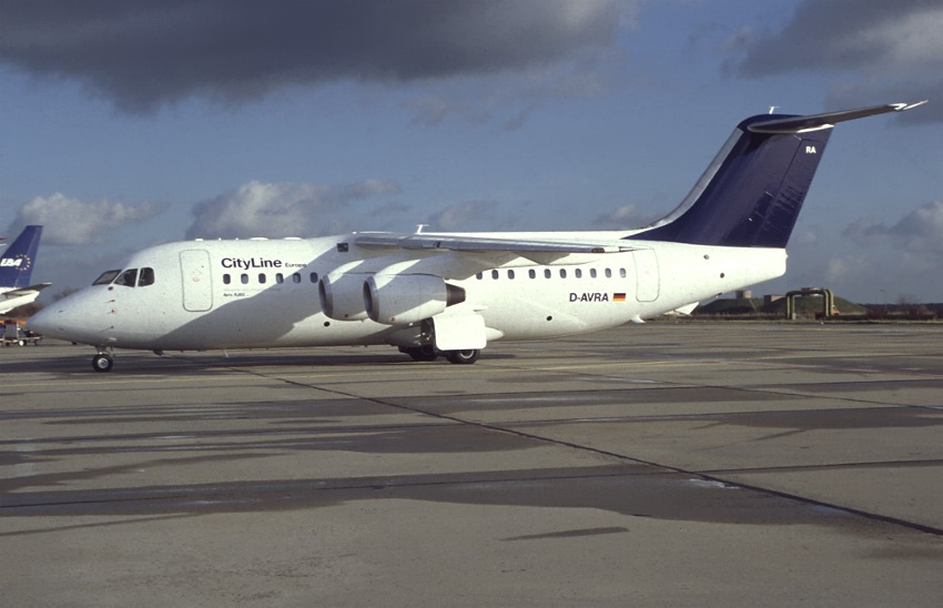 LH Cityline Europe RJ-85 D-AVRA