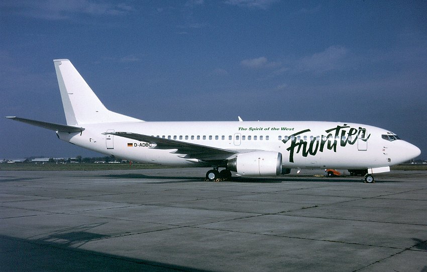 Frontier B737-300 D-ADBC