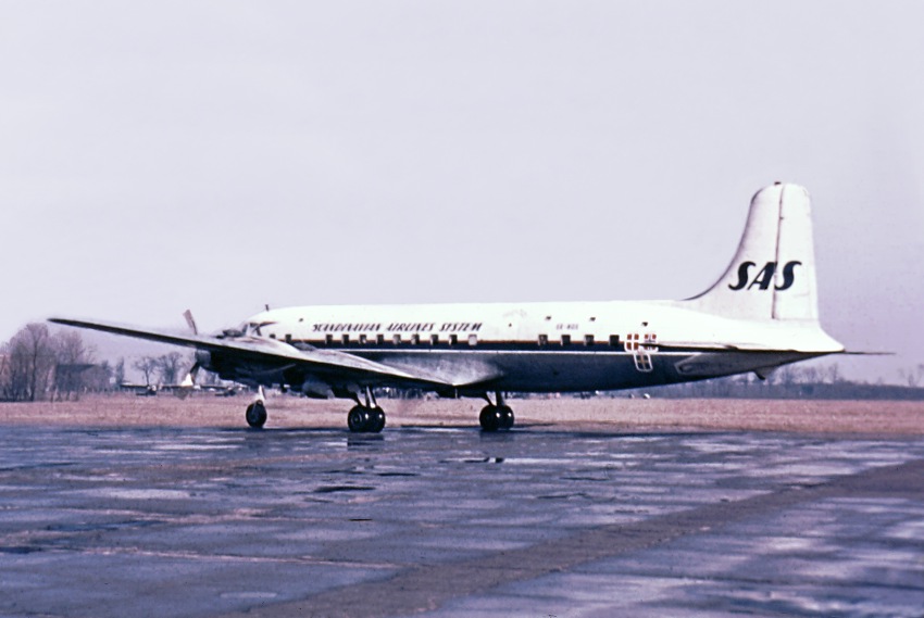 SAS DC-6B SE-BDS
