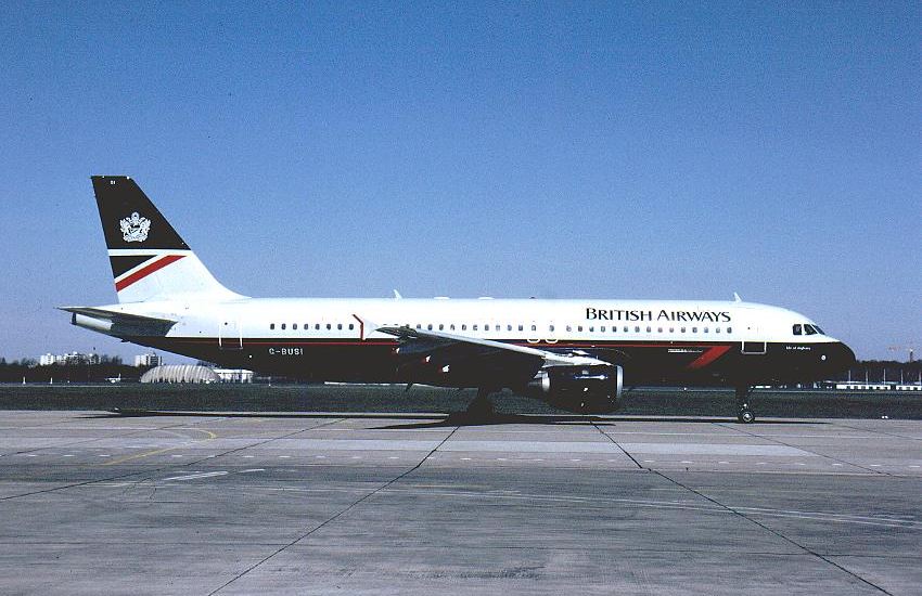 G-BUSI - Airbus A320-211 - 103 - British Airways - BA blue tail