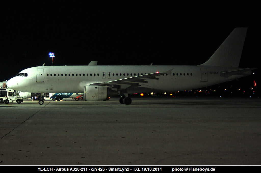 YL-LCH - Airbus A320-211 - 426 - SmartLynx